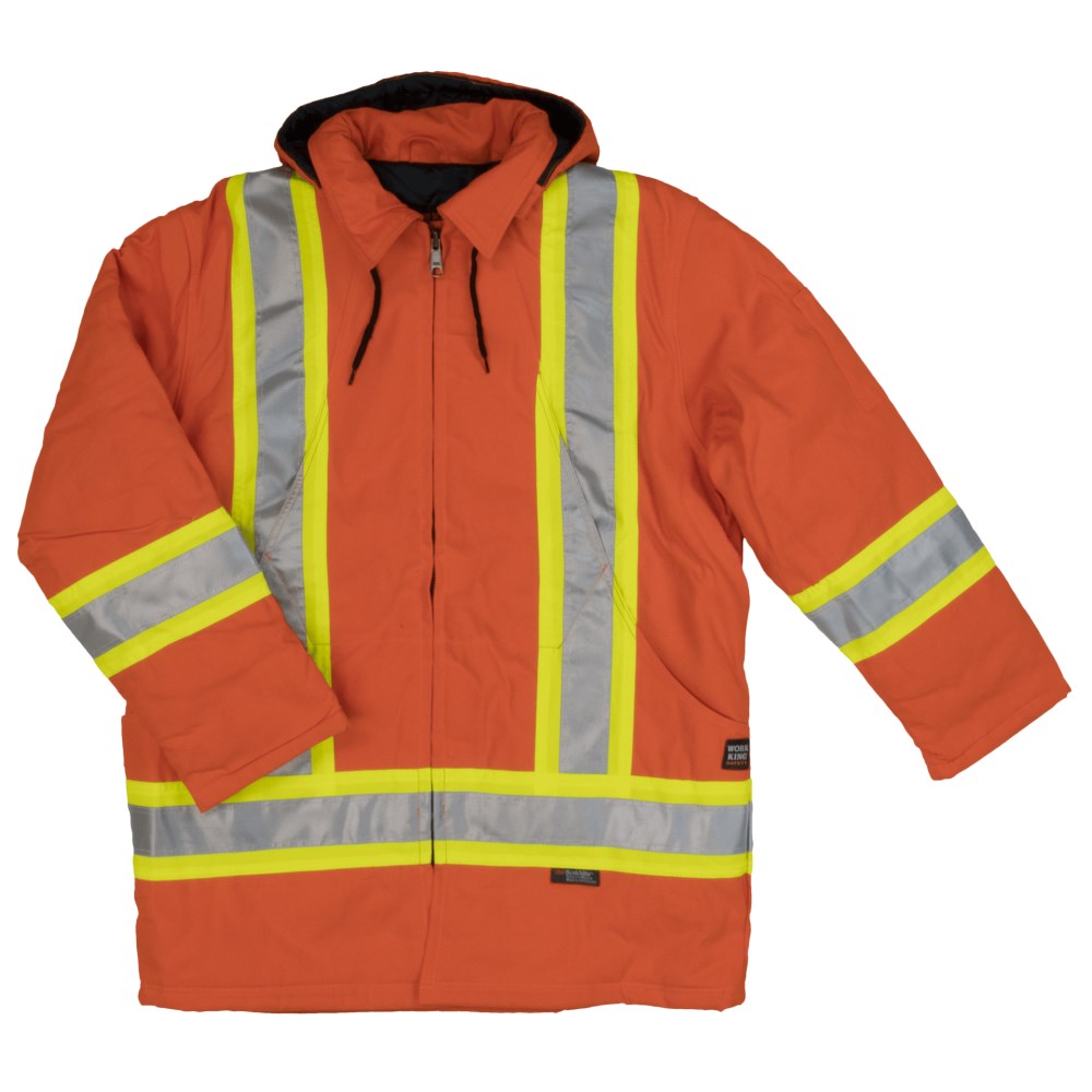 SPI Health and Safety | Duck Safety Parka | Durable & High Visibility ...