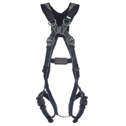 MSA V-FIT® Quick-Connect Arc Flash Full-Body Safety Harness 10252167 ...