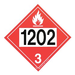 Adhesive cupboard for the transport of flammable liquids, class 3 with ...