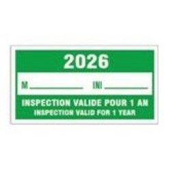 Sticker Inspection Tags for Fall Protection Gear | Durable & Compact ...