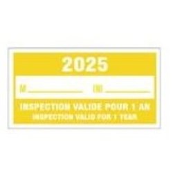 Sticker Inspection Tags for Fall Protection Gear | Durable & Compact ...