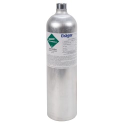 Draeger 58 Liter Calibration Gas (CH4 / LEL /CO / H2S / O2 / bal N2 ...