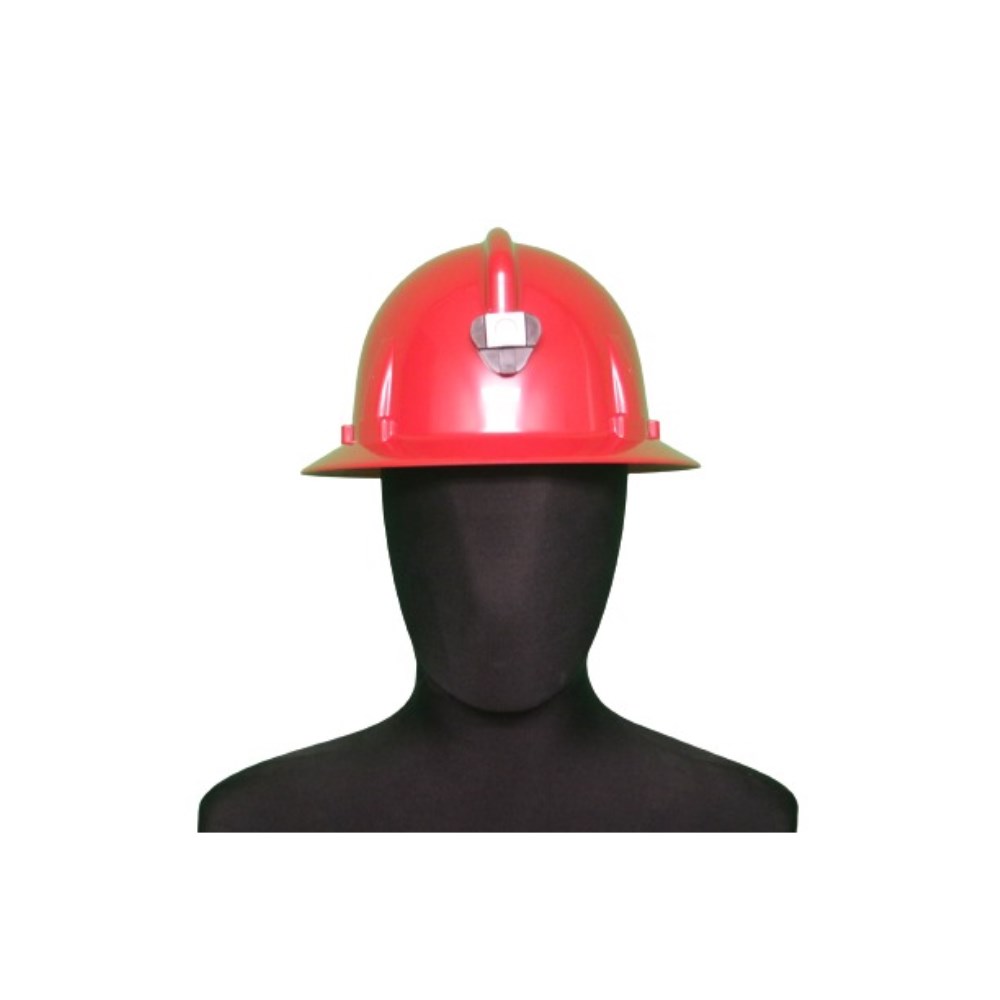 SPI Health and Safety | Topgard Red Protective Hat with Lamp Bracket ...