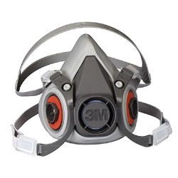 3M™ 6000 Series Respirator | Reusable Half-Mask | NIOSH-Approved ...