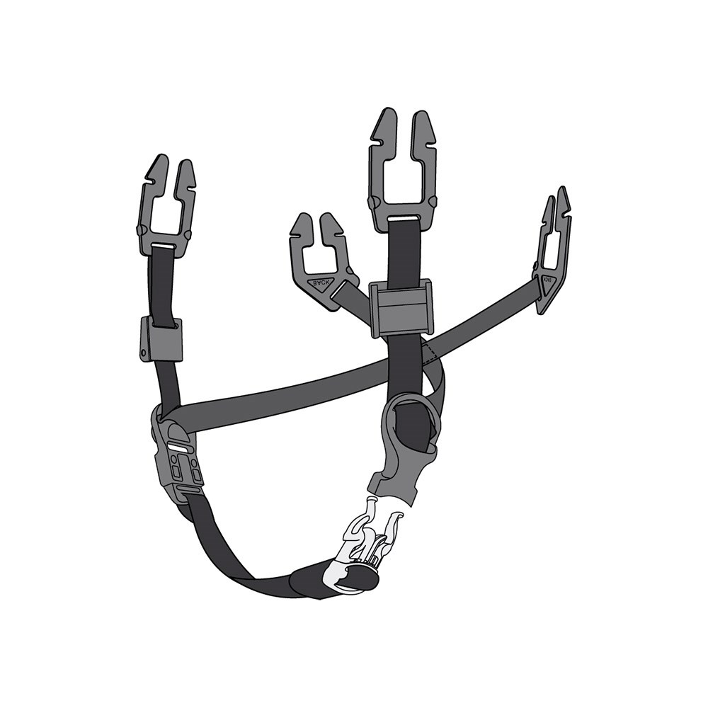 SPI Health and Safety | MSA V-Gard Universal 4 Pt Chinstrap GA90047