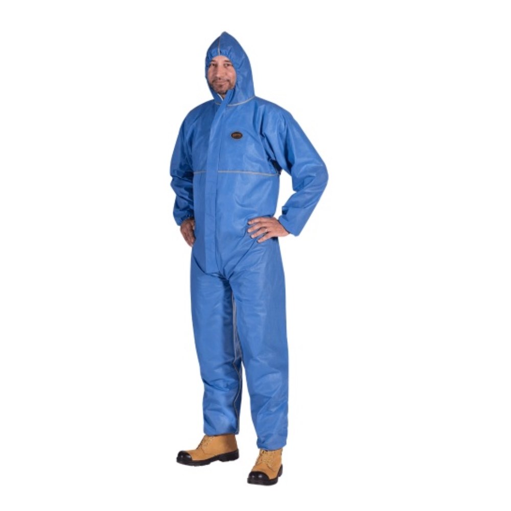 SPI Health and Safety | Disposable SMS Coveralls FR V7014540-L